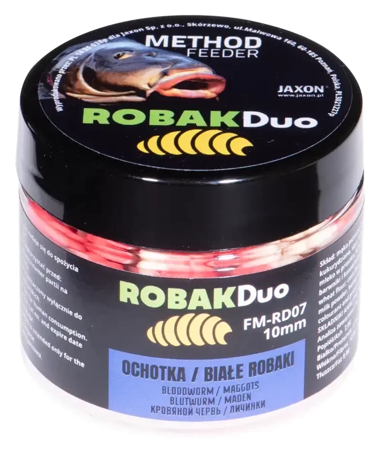 Worm Duo Bloodworm/White Worms 25g 10mm (FM-RD07) - Online Fishing Shop ...